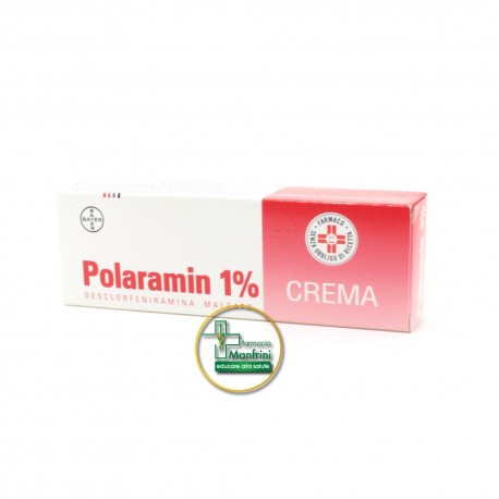 Prurito alla pelle Polaramin 1% Crema Dermatologica 25g